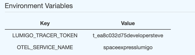 Trace and Observe AWS ECS