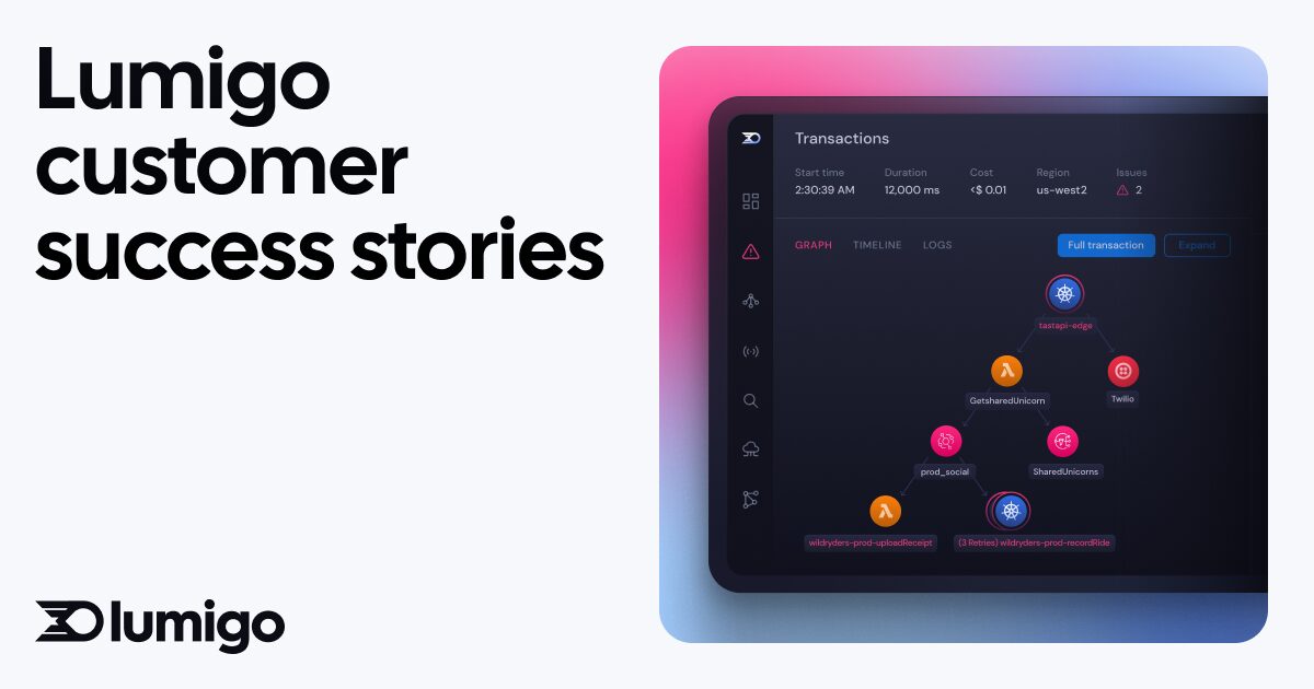 success stories - Lumigo